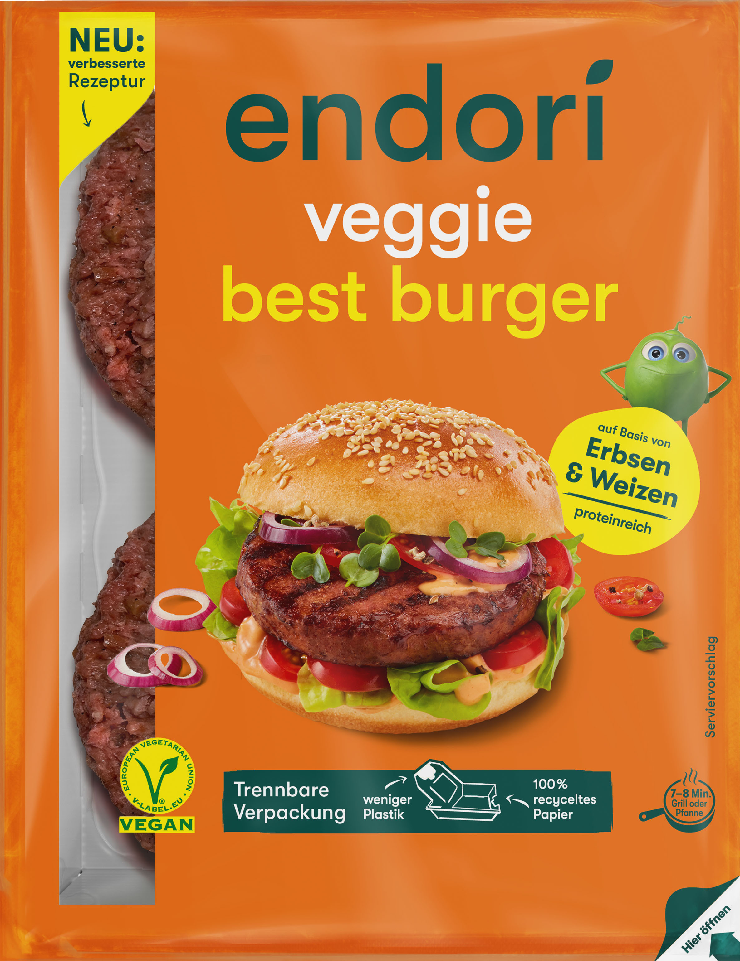 endori veggie best burger | endori