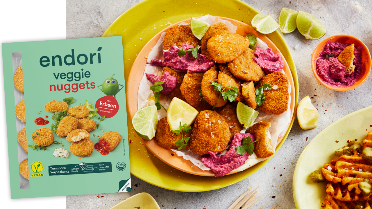 unsere neuen veggie goldstücke | endori